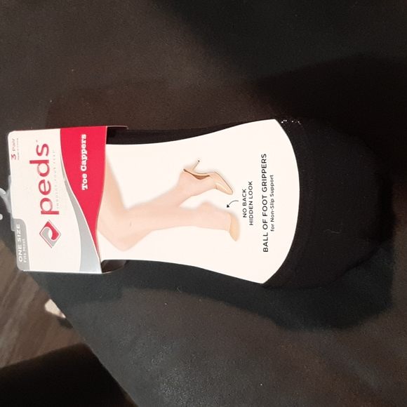 Peds | Other | 26 Or 4 Peds Toe Cappers Heel Liners 3 Pair Nip | Poshmark